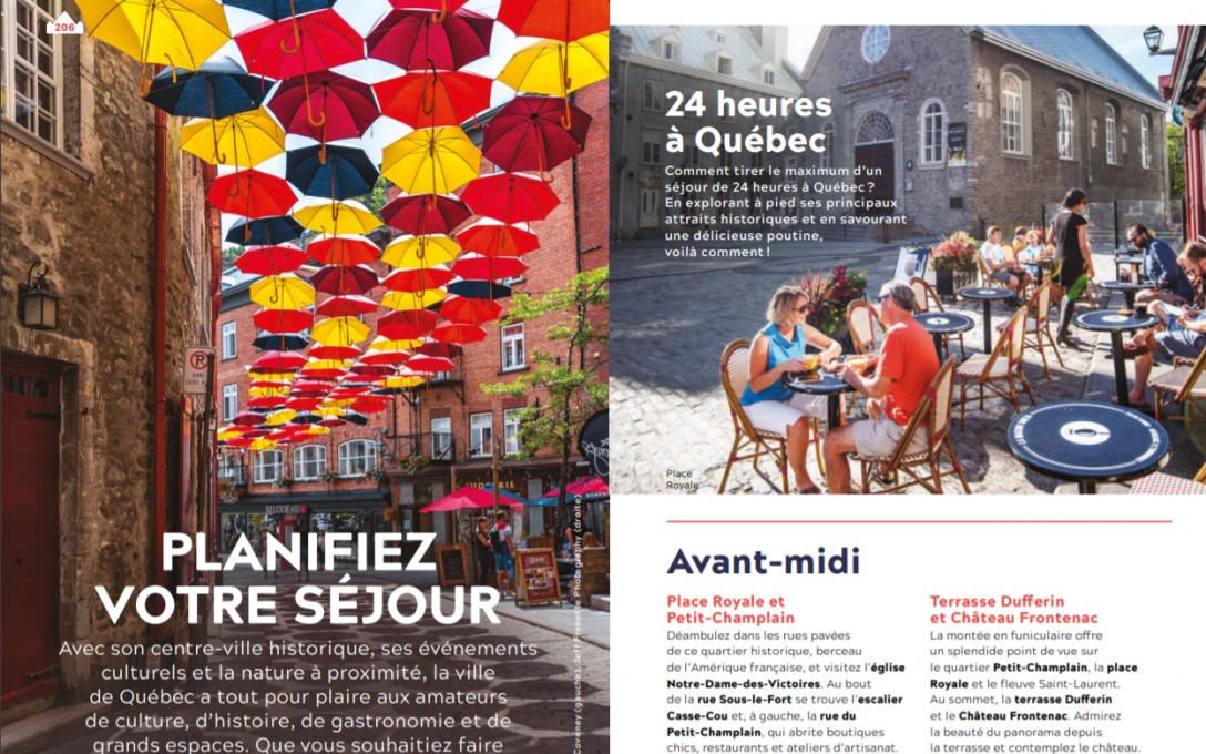 Recevez notre guide touristique gratuit | Visiter Québec