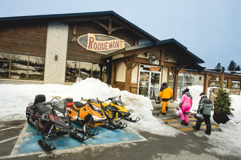 Best Places for Snowmobiling near Québec City | Visit Québec City
