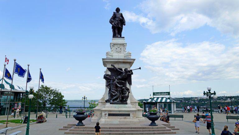 Monument to Samuel de Champlain | Visit Québec City