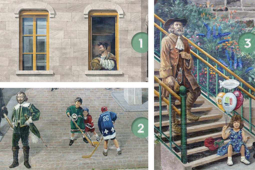 Mural of Quebecers | Visit Québec City