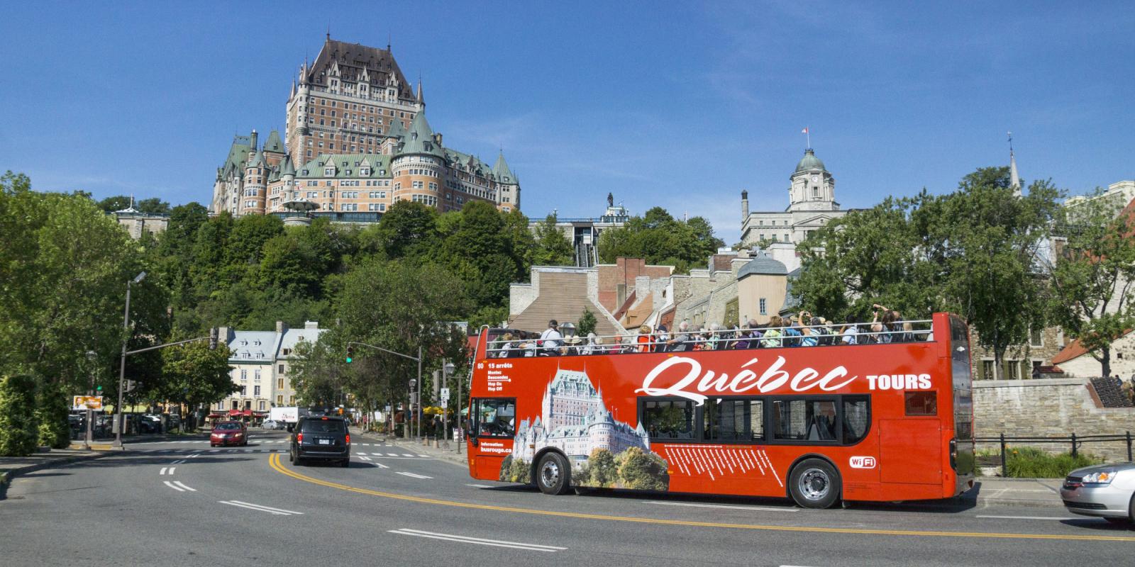 Tours guidés en autobus à Québec | Visiter Québec