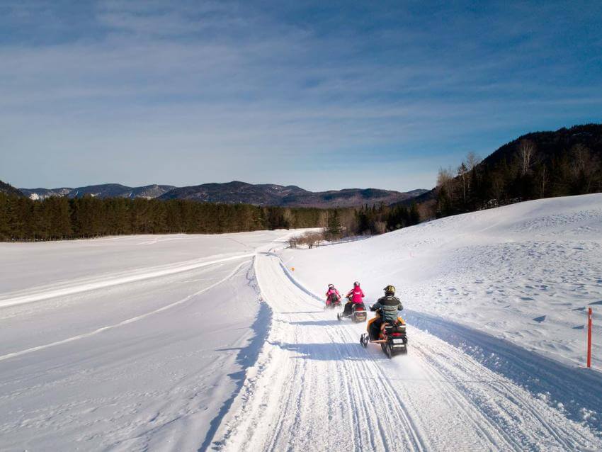 6 Top Areas to Explore by Snowmobile Near Québec City | Visit Québec City