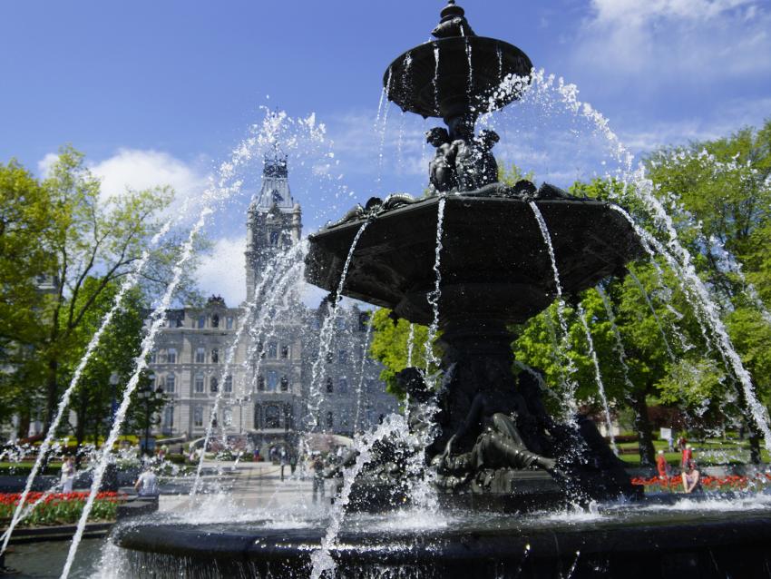 Most Beautiful Fountains | Visit Québec City